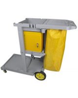Jolly Jan Cleaning Trolley With Bag - Contico Janitorial